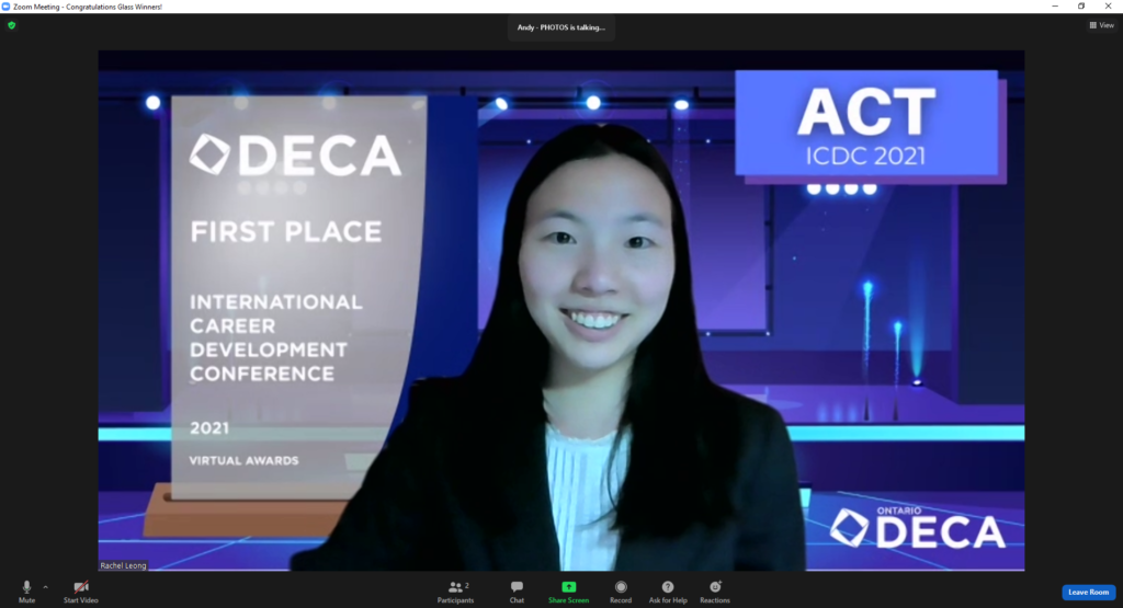 Recognition – Ontario DECA